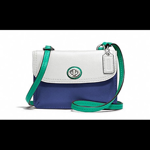 Coach | Bags | Retired Nwt Coach Dylan Crossbody Bluewhite | Poshmark